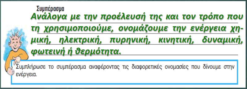 Ενέργεια – Η Τάξη του κ. Βασίλη