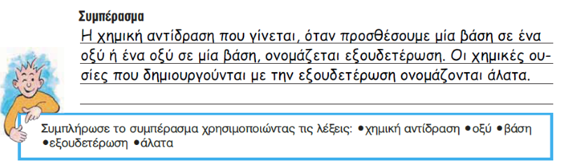 Οξέα – Βάσεις – Άλατα – Η Τάξη του κ. Βασίλη
